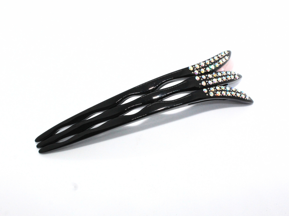 BiNe 3 Prong Hair Comb for professional hairstyle in seconds – BiNe ...